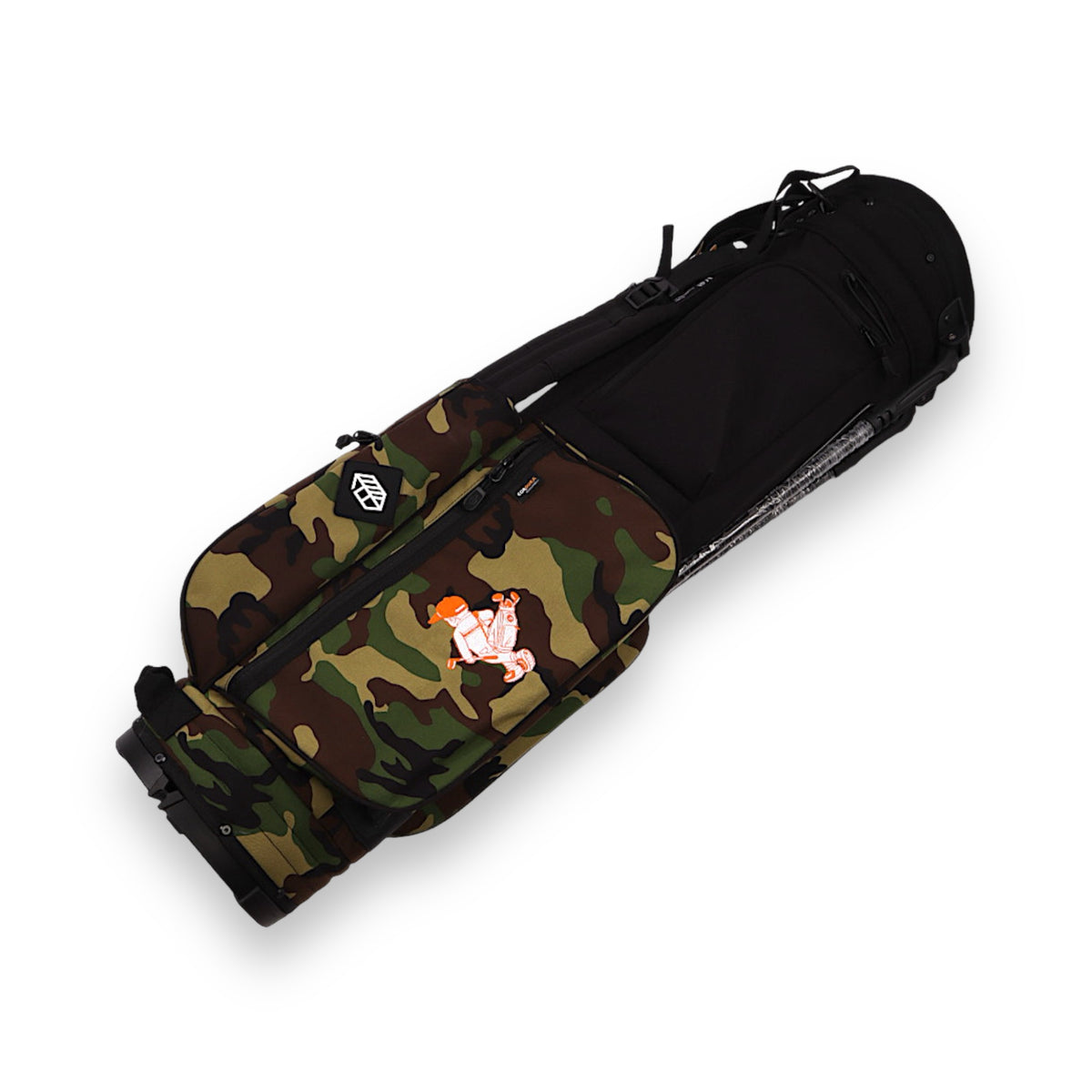 Mr. Divot Chaser x Jones Rover Stand Bag – Inward Half
